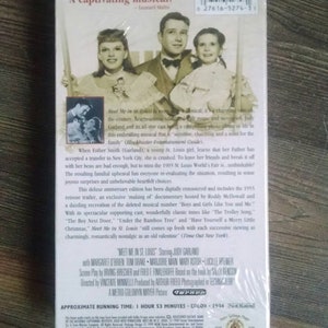 Tested Meet Me in St Louis Classes VHS Movie Working Screen Legends ...