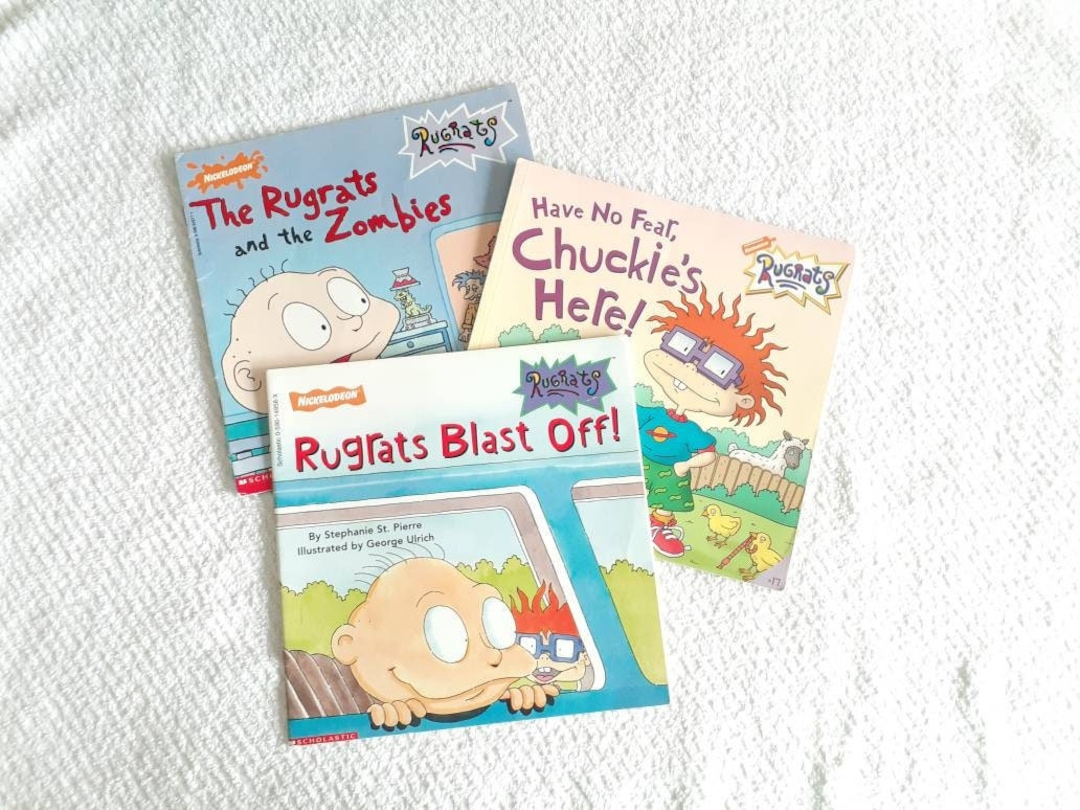 The Rugrats Book Lot Vintage Nickelodeon Cartoon Character - Etsy