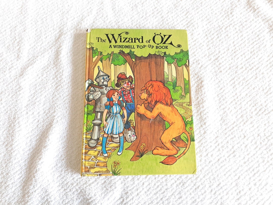 Pop up the Wizard of Oz Vintage Windmill Storybook - Etsy