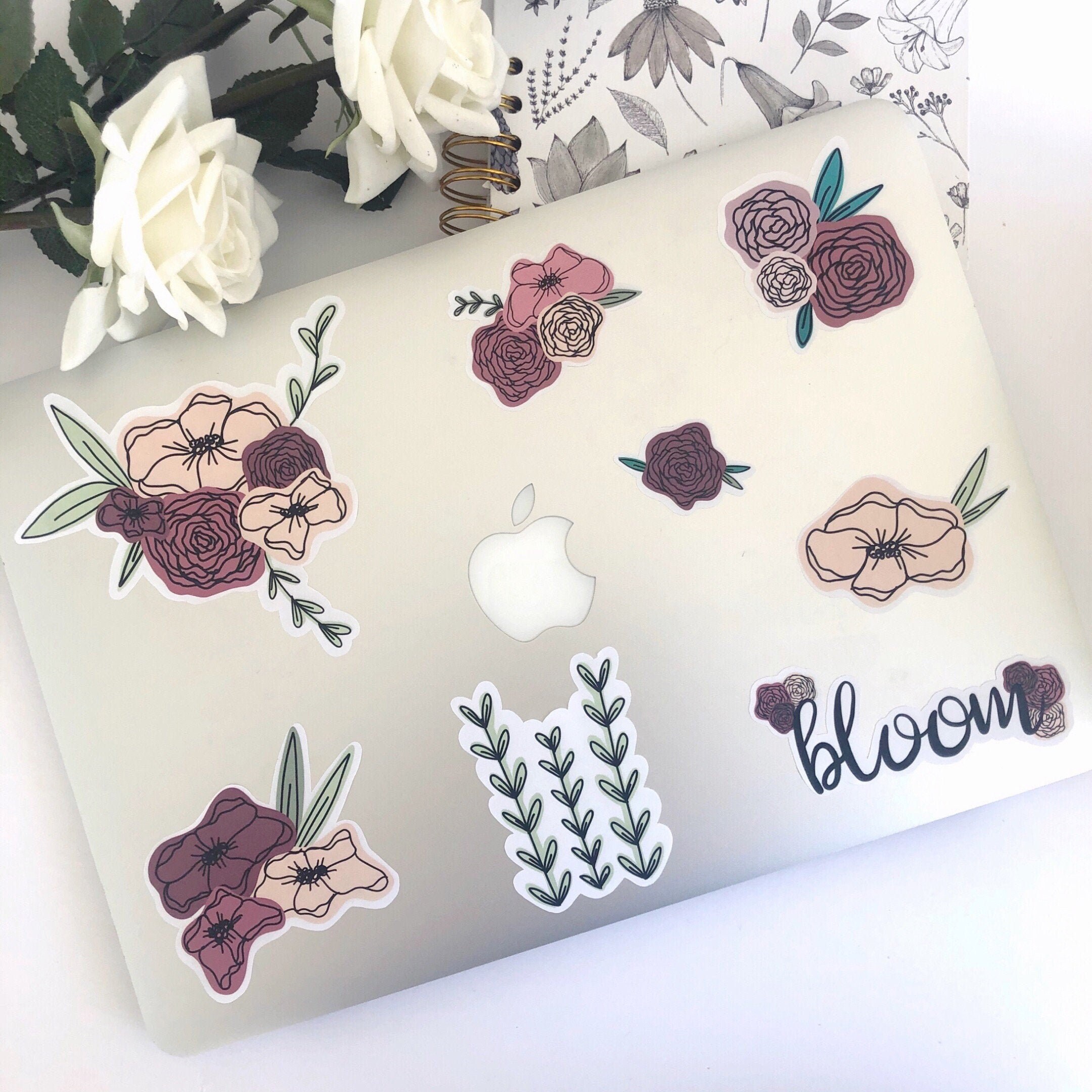 Macbook Air Girly Stickers