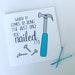 Funny Card // Pun Card // Father's Day Card // You Nailed It // Dad ...