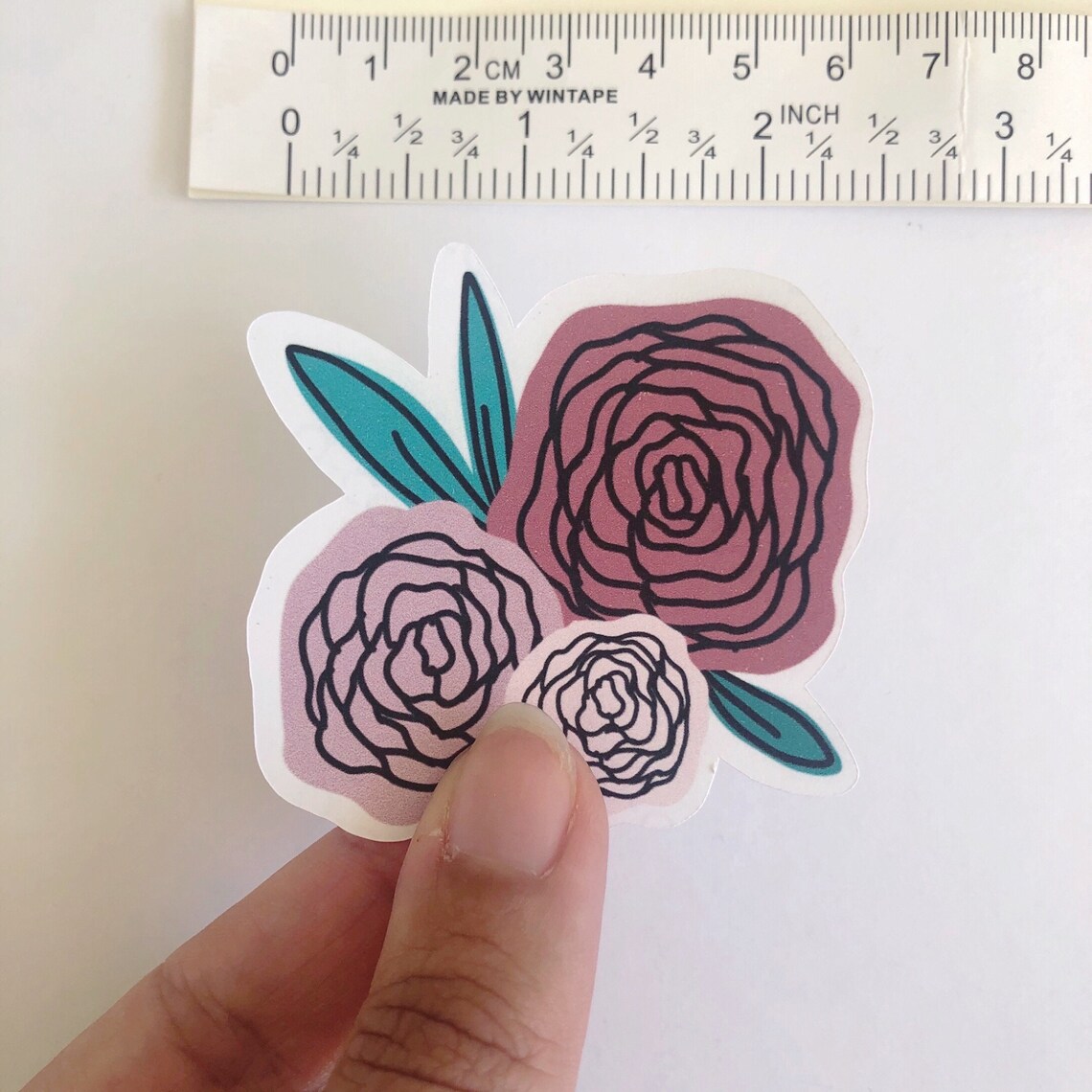8pcs Florals Sticker Pack Laptop decals Cute stickers | Etsy