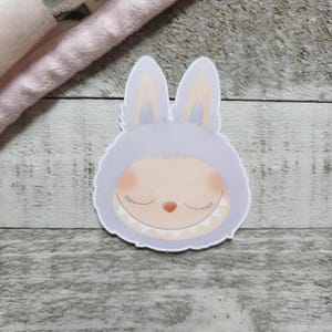 Labubu Sticker - the Monsters Vinyl Sticker - Exciting Macaron - Laptop ...