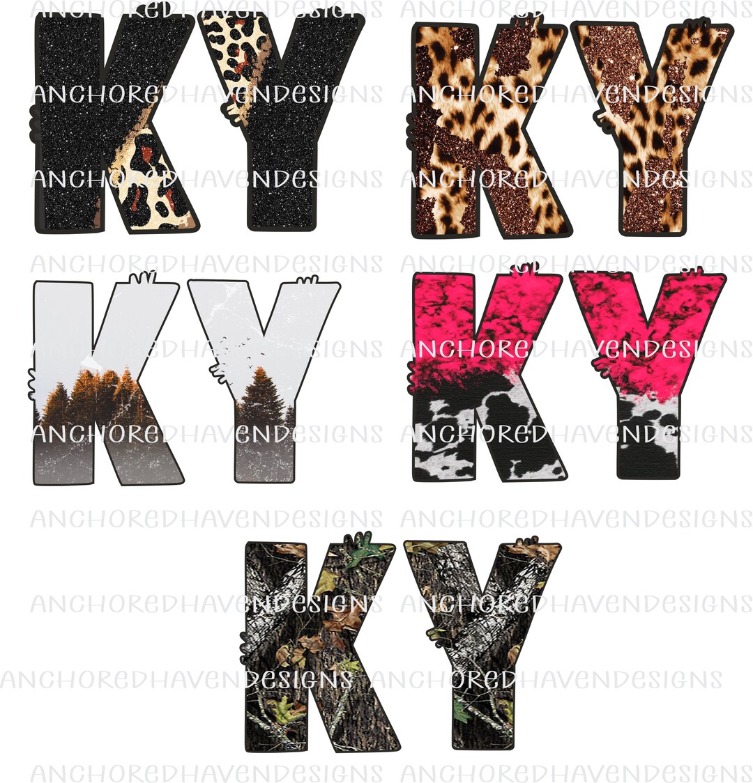 Ky Bundle Png, Sublimation Design, Png, Kentucky, Clip Art, Svg ...