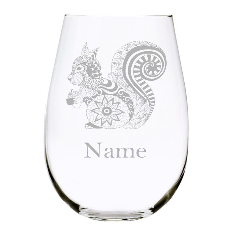 Glass Squirrel - Etsy