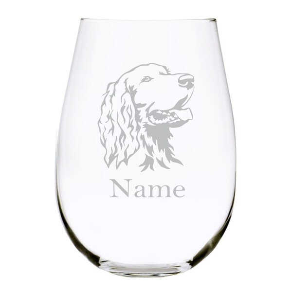 Irish Setter Glass - Etsy