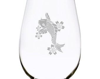 Fish Wine Glass - Etsy