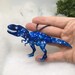 Galaxy T-rex Dinosaur Starry Cosmic Wooden Ornament - Etsy