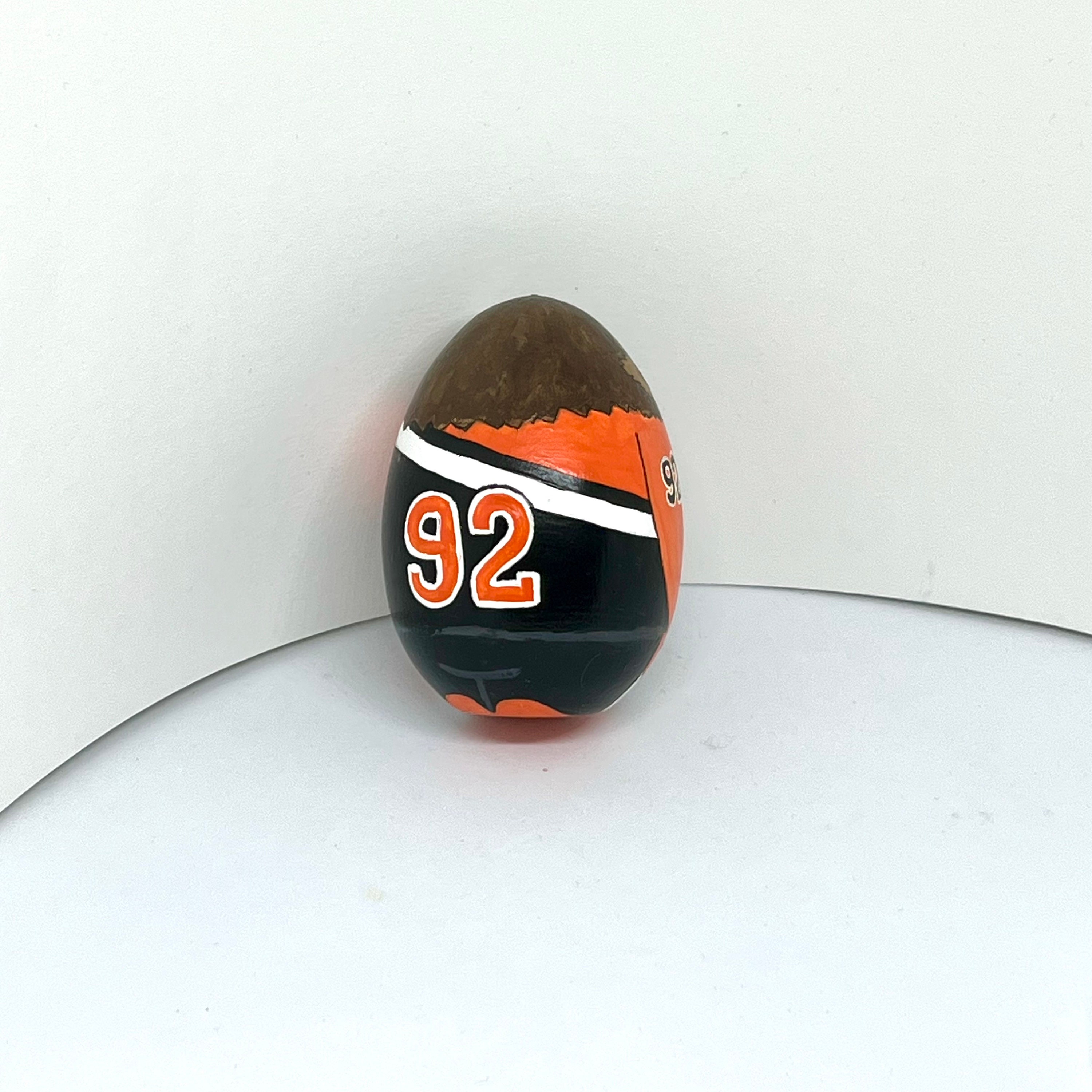 Buffalo 2.5 Buffalo Bandits Lacross Fans Hand Painted Wooden Eggs - Etsy