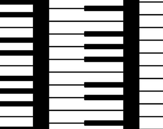 Windham Fabrics 'piano Keys' Fabric by the Yard Opus - Etsy