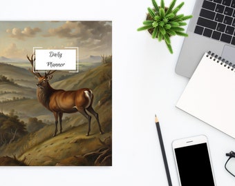 Printable Daily Planner, Stag Themed to Do List, Stag Themed Daily ...