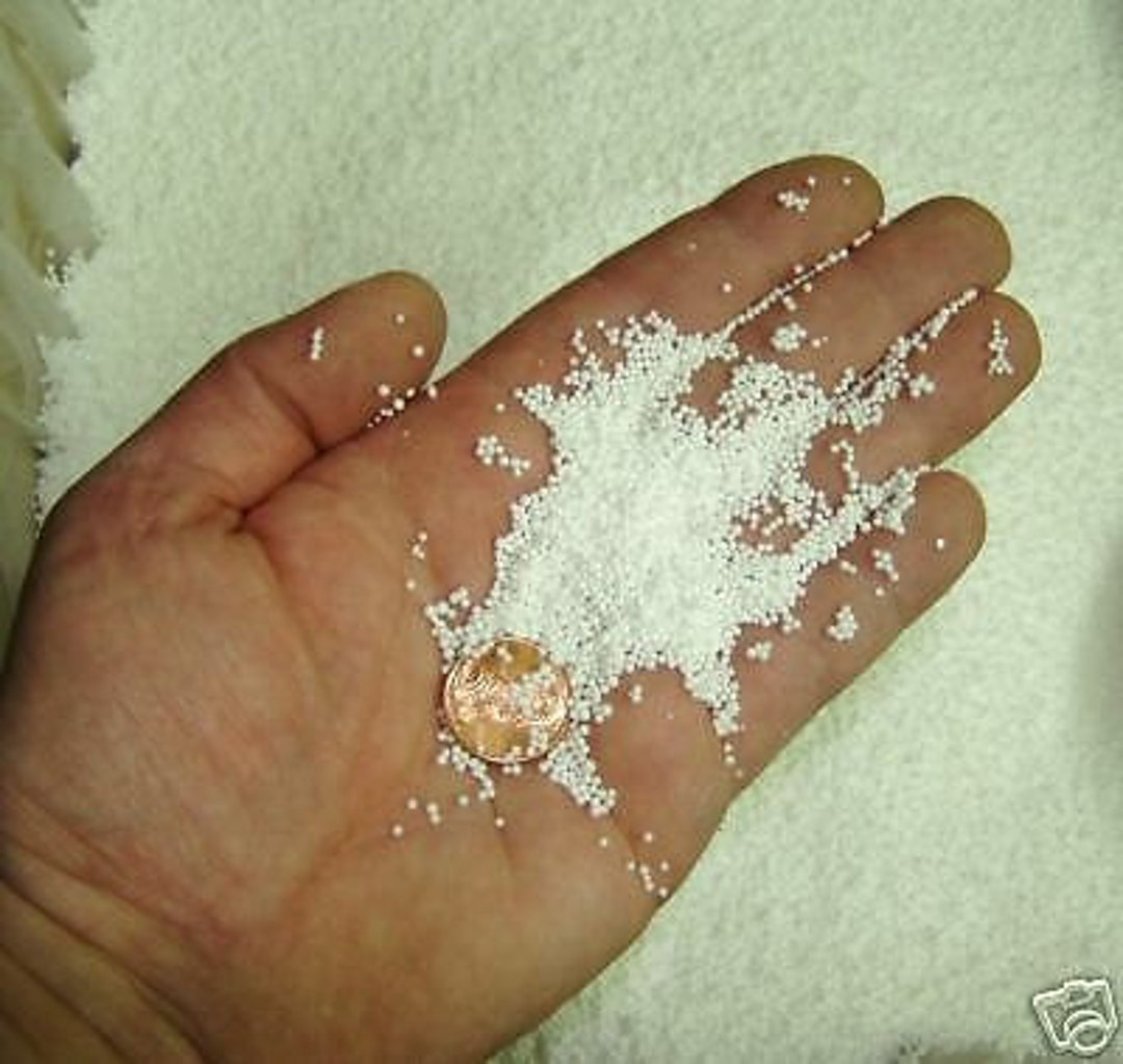 5 Gallons of Styrofoam Filler Beads Aprox. 1.5 Mm. and Smaller ...