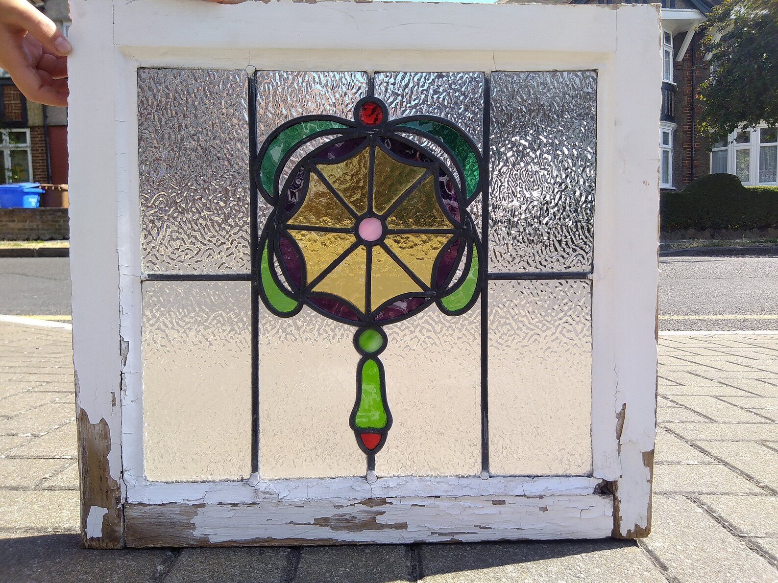 Leaded Stained Glass Window, Ornament, Wall Art or Suncatcher. A1434c ...