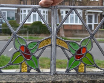 Plastic Stained Glass Panels | Etsy UK