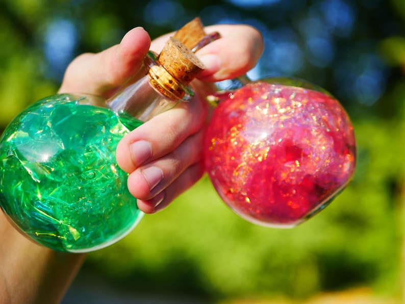 Holographic Magic Fairy Sparkle Potion Renaissance Festival Decor ...