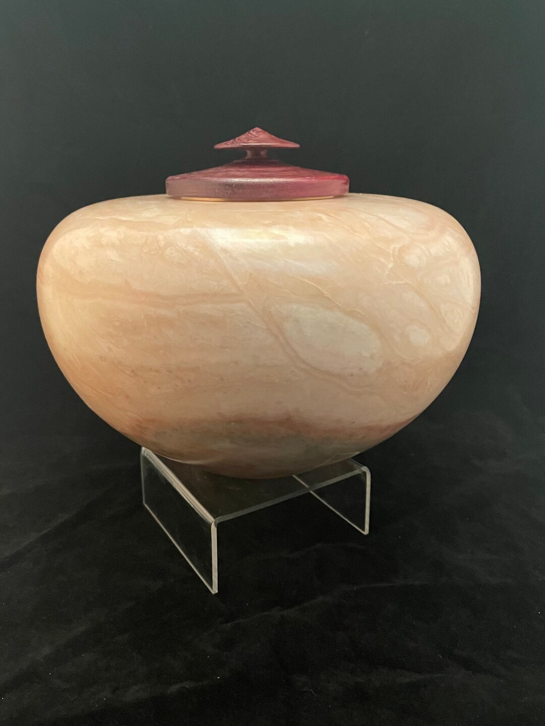 Lathe Turned Colorado Alabaster Cremation Urn - Etsy