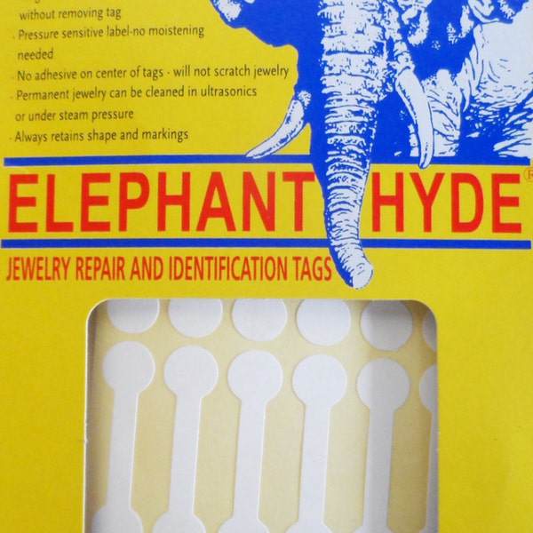 Elephant Labels - Etsy