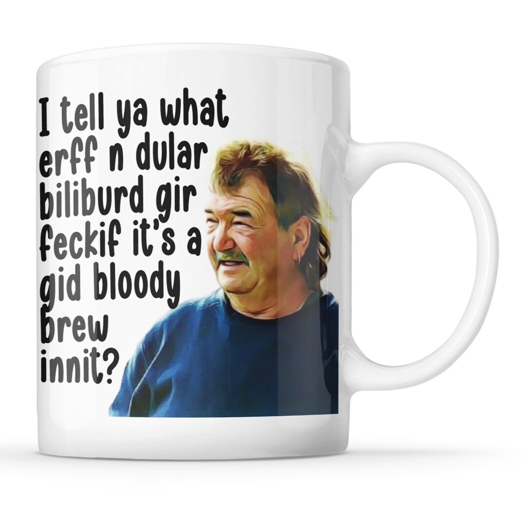 Gerald Cooper - I Tell Ya What - Gid Bloody Brew - Farm Mug - Etsy UK