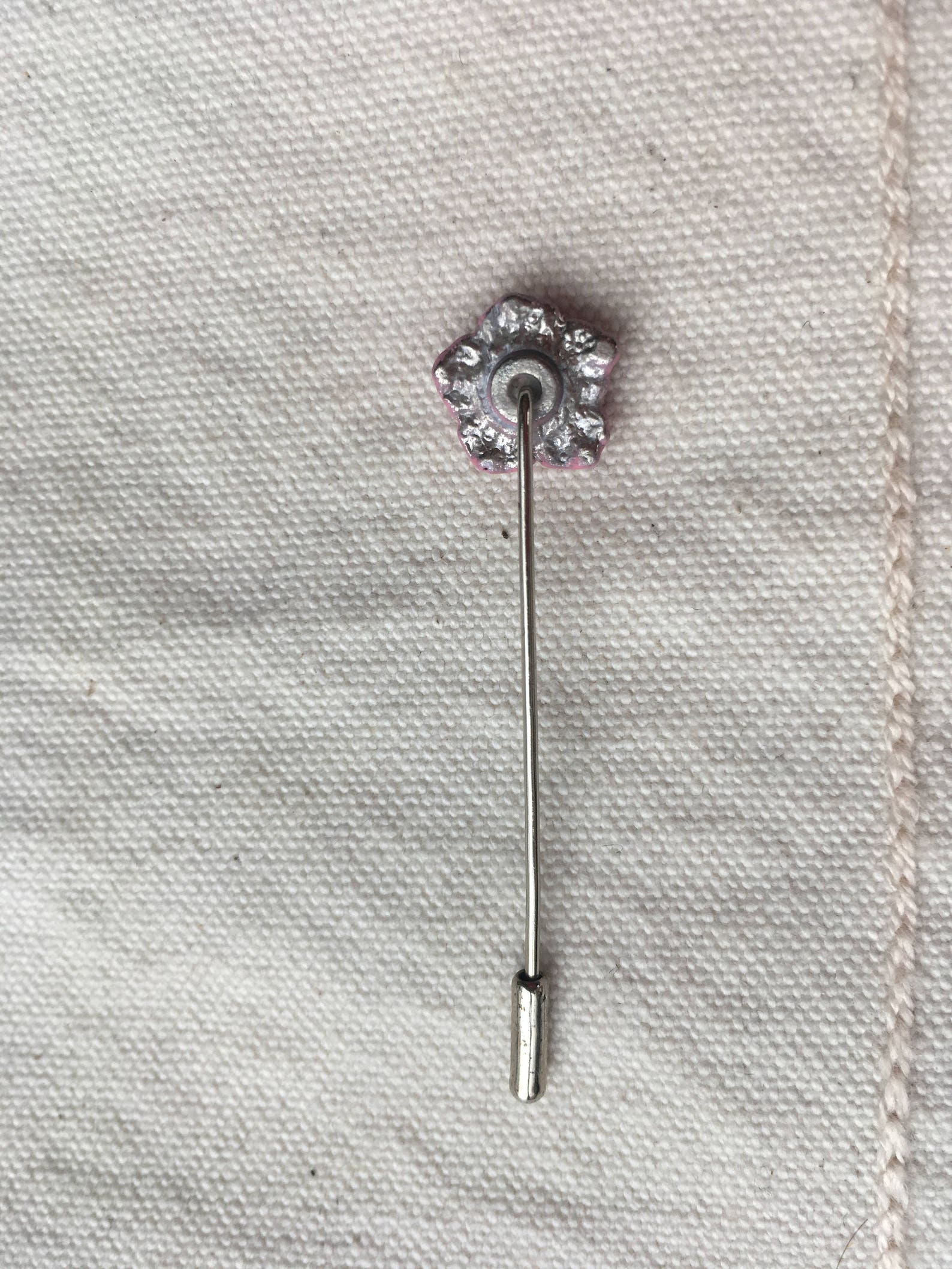Stick Pin Vintage Hat Pin Flower Stick Pin Pink Stick Pin - Etsy