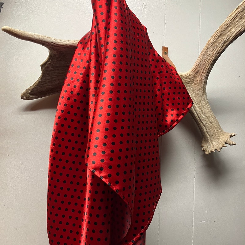 Red Black Polka Dot - Etsy