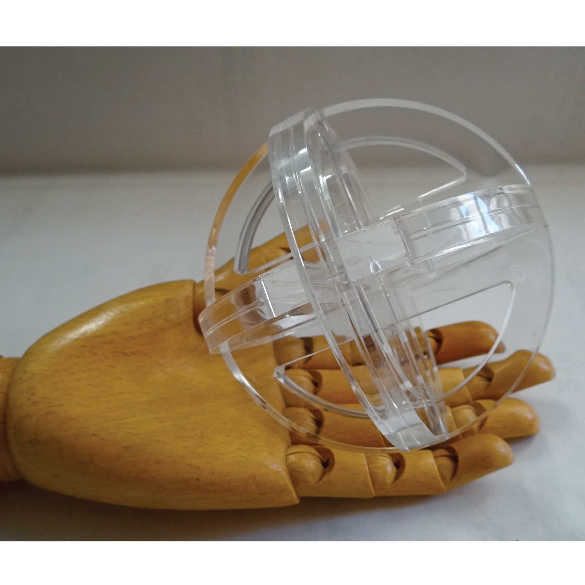 DESIGN SCULPTURE in PLEXIGLASS Puzzle Spherical Shape | Etsy
