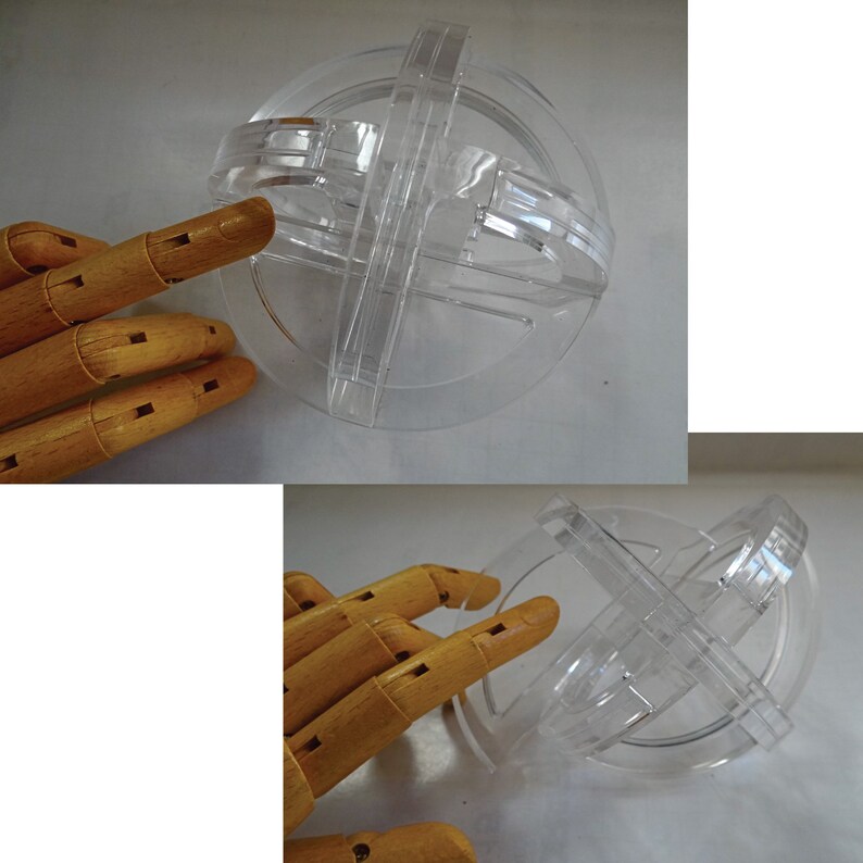 DESIGN SCULPTURE in PLEXIGLASS Puzzle Spherical Shape - Etsy