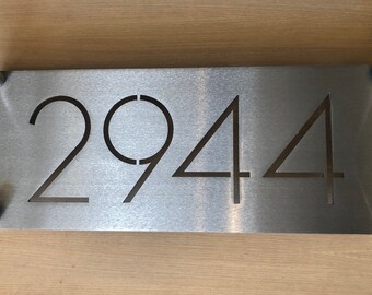 Laser Cut Address Plaque - Etsy