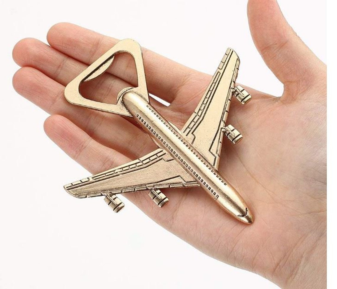 Set of 5 Airplane Beer Bottle Opener With Gift Box Party - Etsy