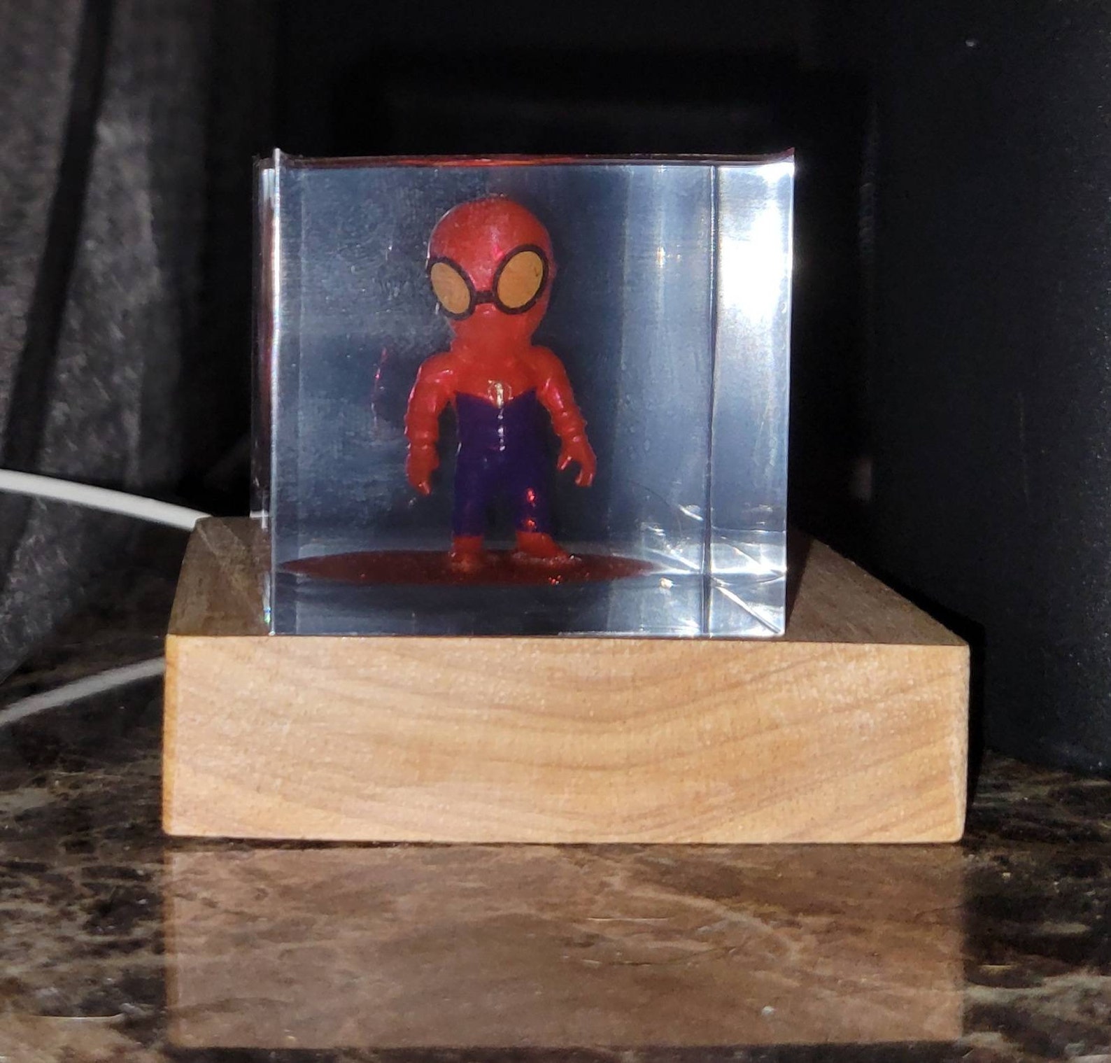 Spiderman Led Light up Lamp. Decoration or Nightlight - Etsy