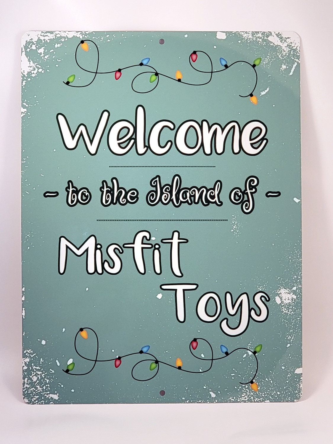 Island of Misfit Toys Metal Sign - Funny Christmas Decor - Etsy