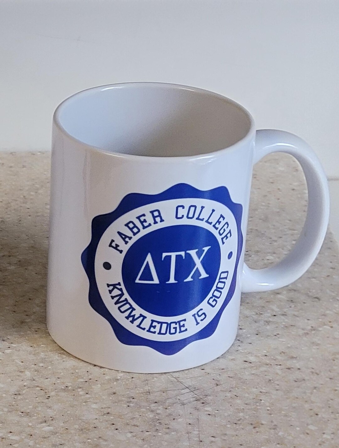 Animal House Faber College Mug - Delta Tau Chi Parody - Etsy