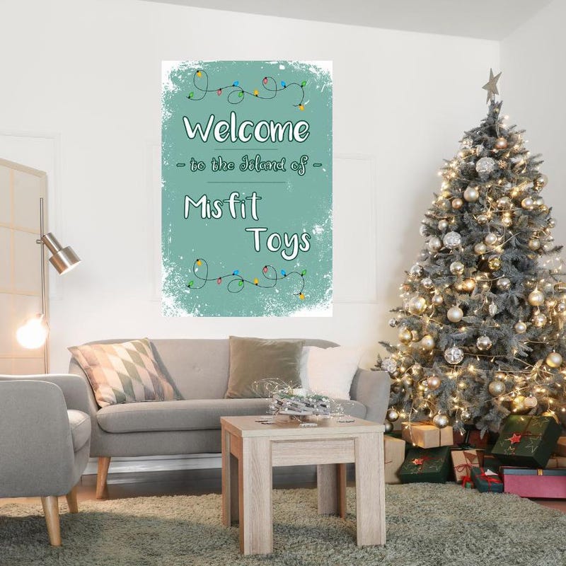 Island of Misfit Toys Sign - Etsy