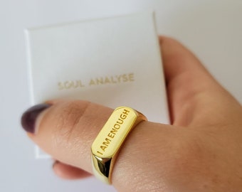 Soul analyse i am enough ring store