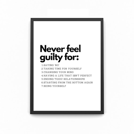 Feeling Guilty Quotes