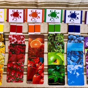 Montessori Colors Sorting Activityprimary and Secondary Colorscolor ...