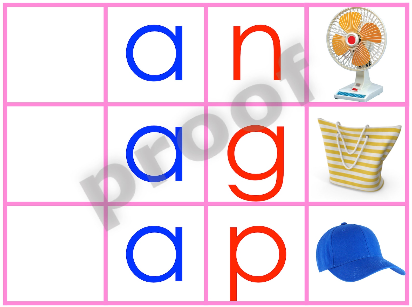 Initial, Middle, Ending Sound Identification Mats for Small MA in Print ...