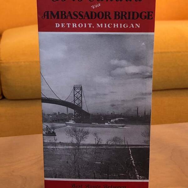 Ambassador Bridge Art - Etsy
