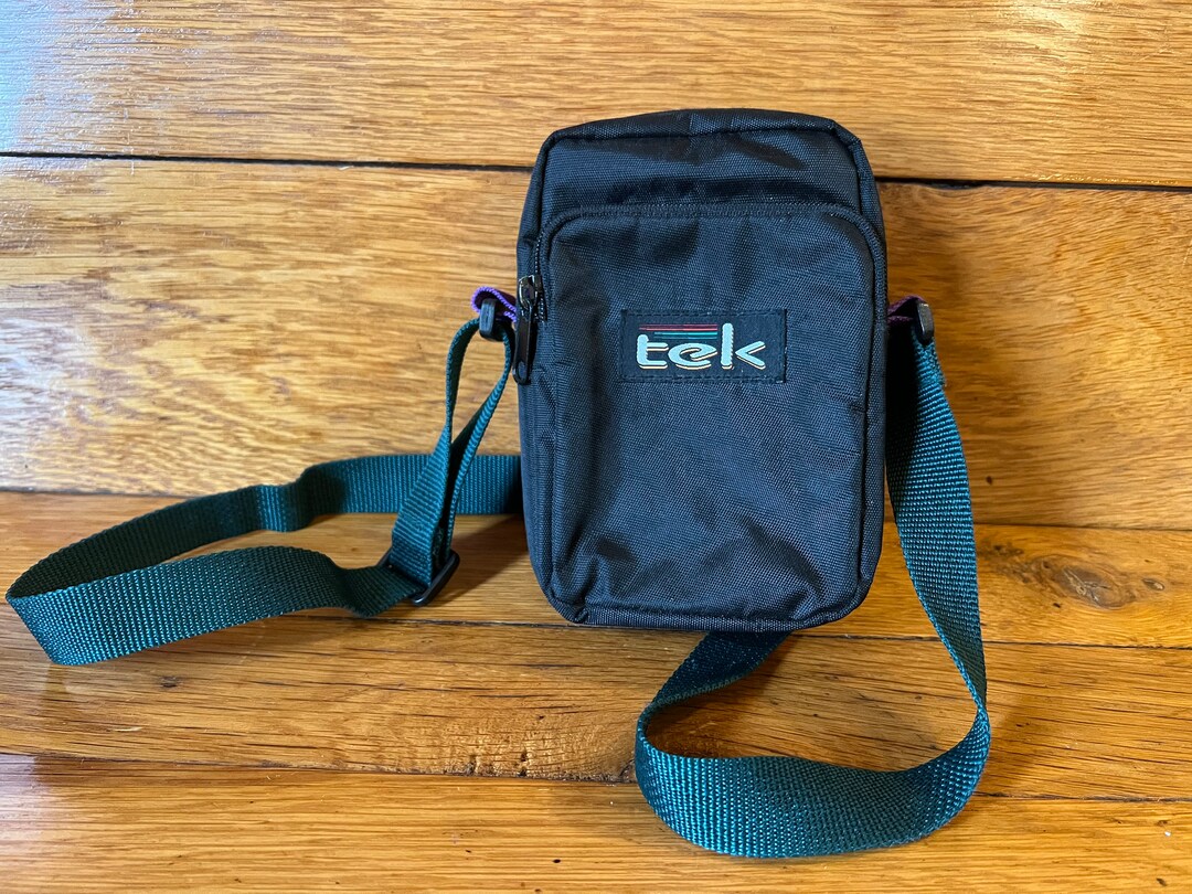 Vintage 1990’s Tek Camera Bag Black Strap - Etsy
