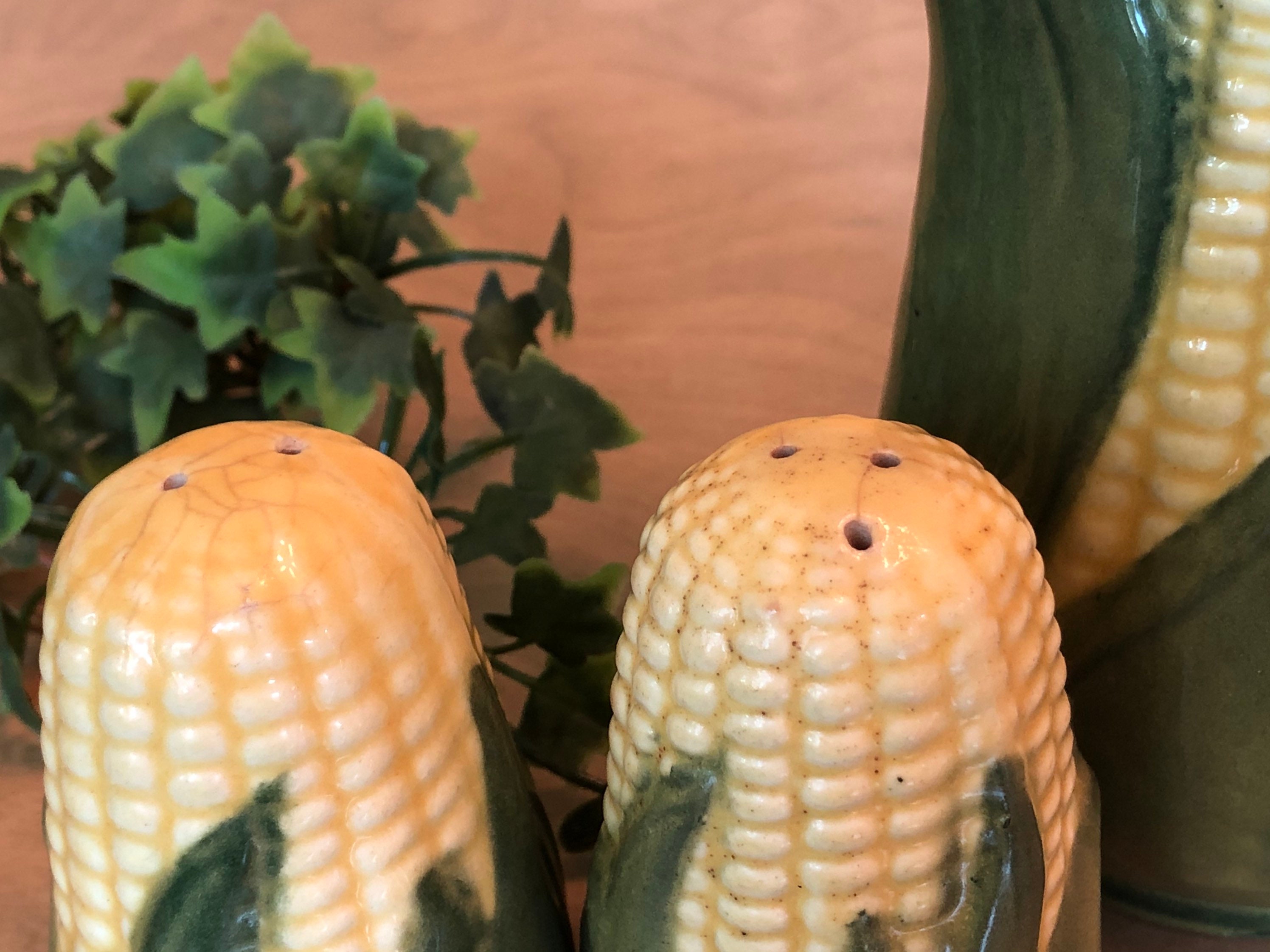 Lot of Vintage 1950s Shawnee Corn King Pottery Pitcher Salt | Etsy