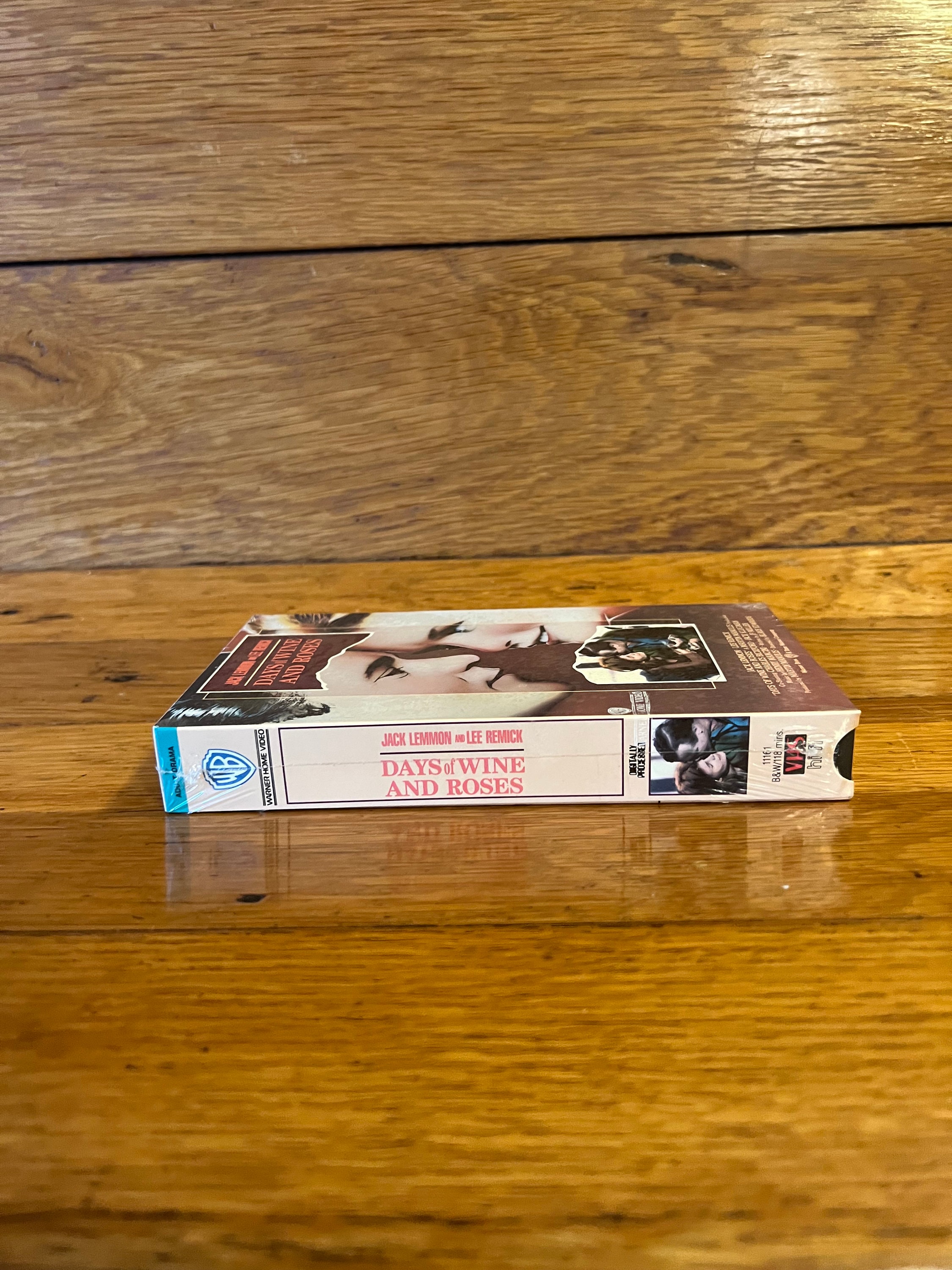 1990 Days of Wine & Roses Sealed VHS VCR Tape Movie Jack Lemmon Lee ...