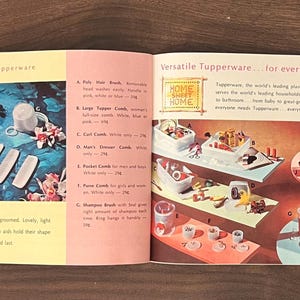 Vintage 1969 Tupperware Home Parties Catalog - Etsy