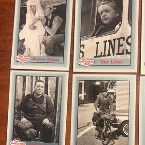 1990 Pacific Andy Griffith Show Trading Cards Thelma Lou Helen Crump ...