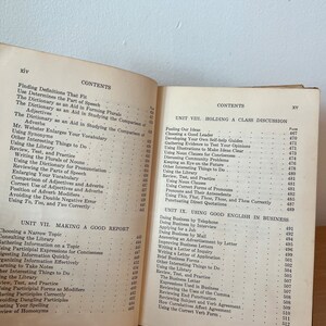 Vintage 1936 English Activities Book Grade 8 Old School Textbook ...