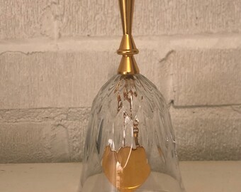 Vintage Glass Bell | Etsy