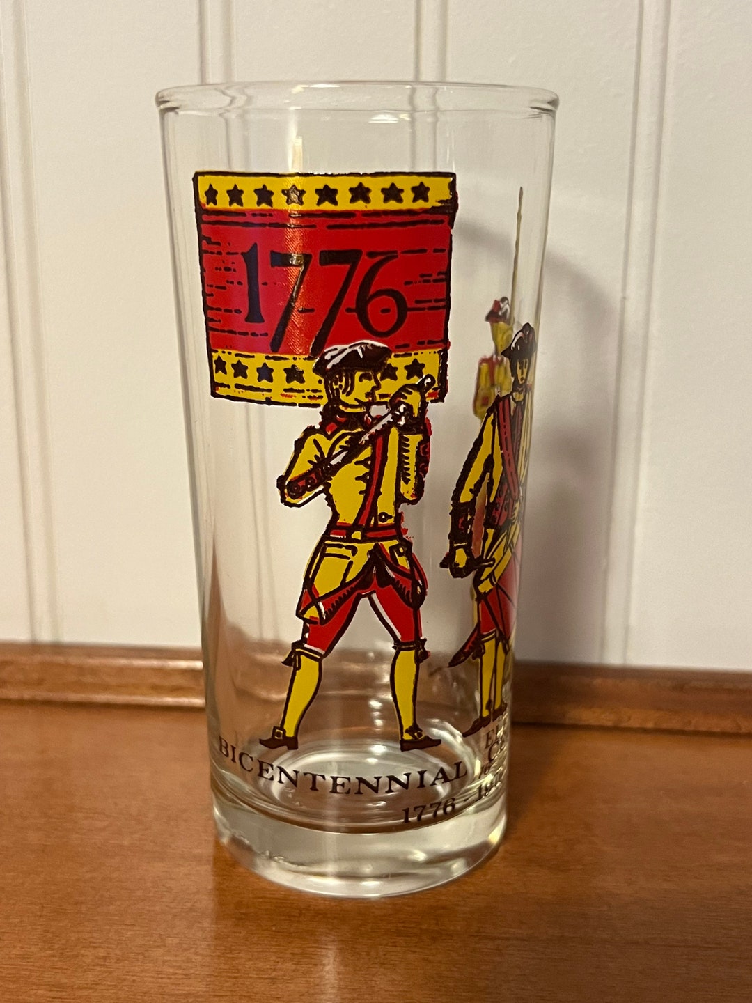 Vintage Bicentennial Celebration 1776-1976 Glass Tumbler Drinking Glass ...