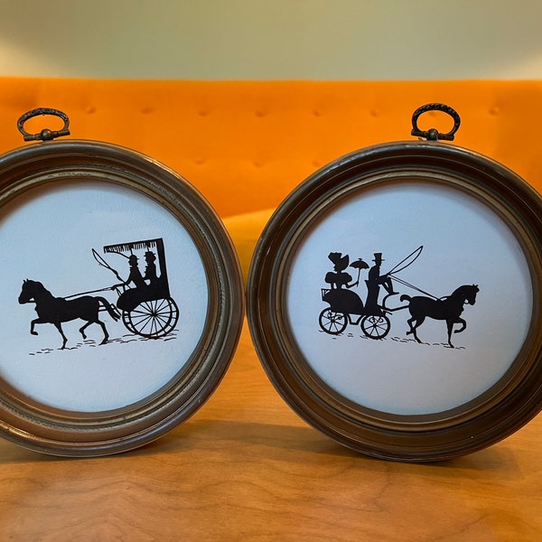 Vintage Silhouette - Etsy