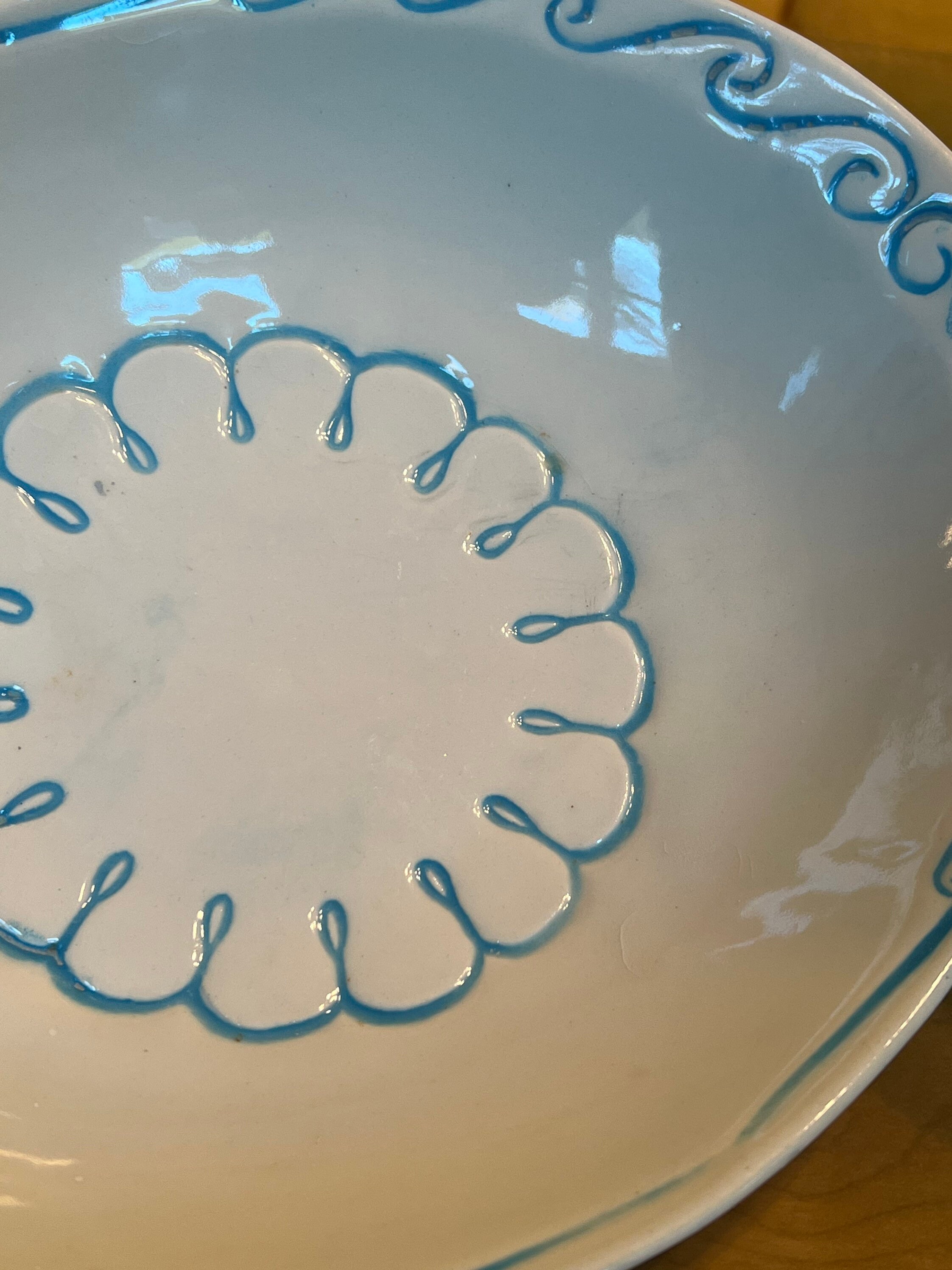 Vintage Mccoy Pottery Boat Ship Pitcher and Bowl Set Blue - Etsy