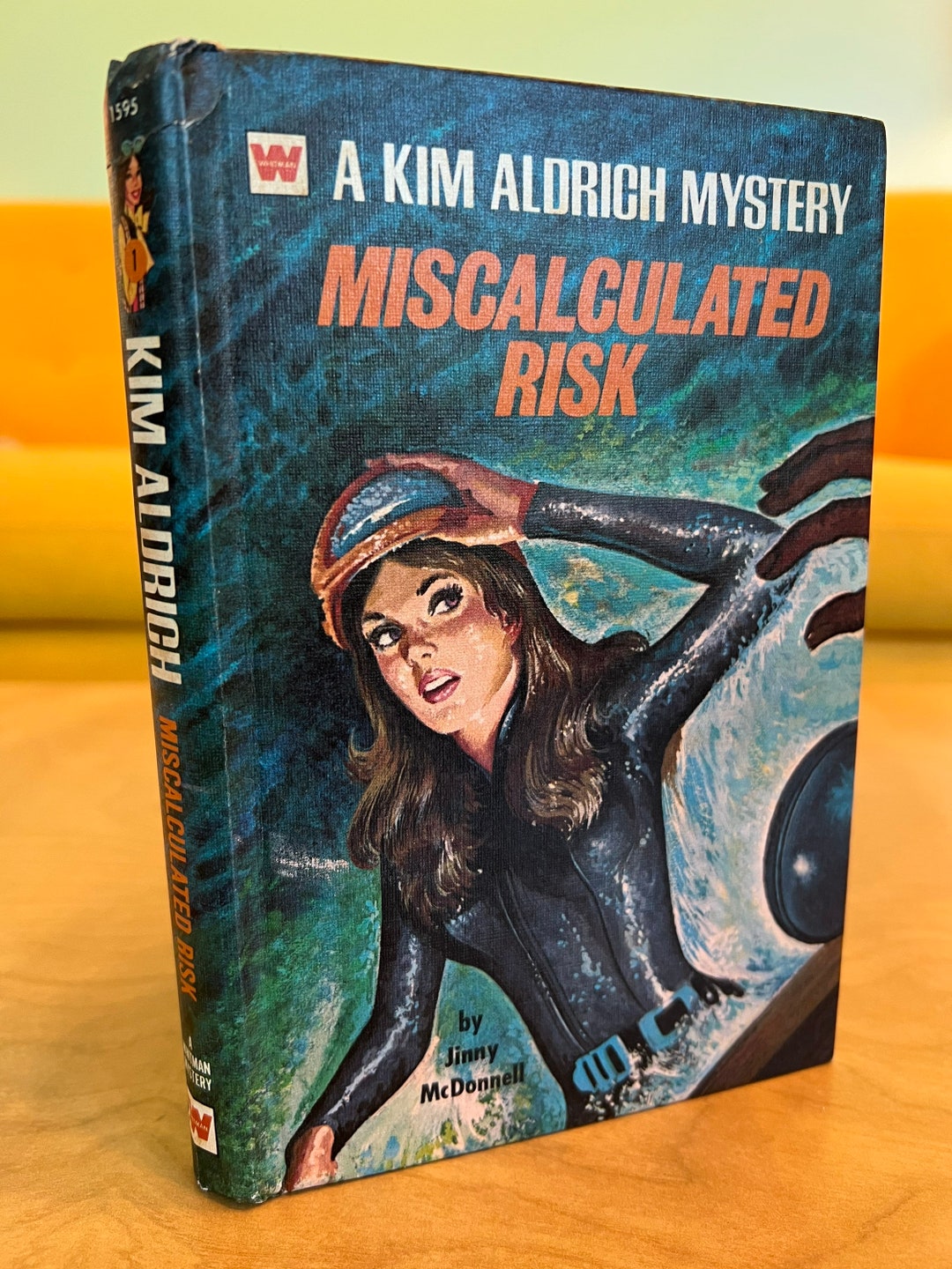 Vintage A Kim Aldrich Mystery Miscalculated Risk by Jinny Mcdonnell ...