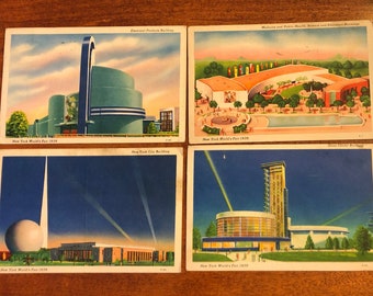 Worlds Fair Postcard - Etsy