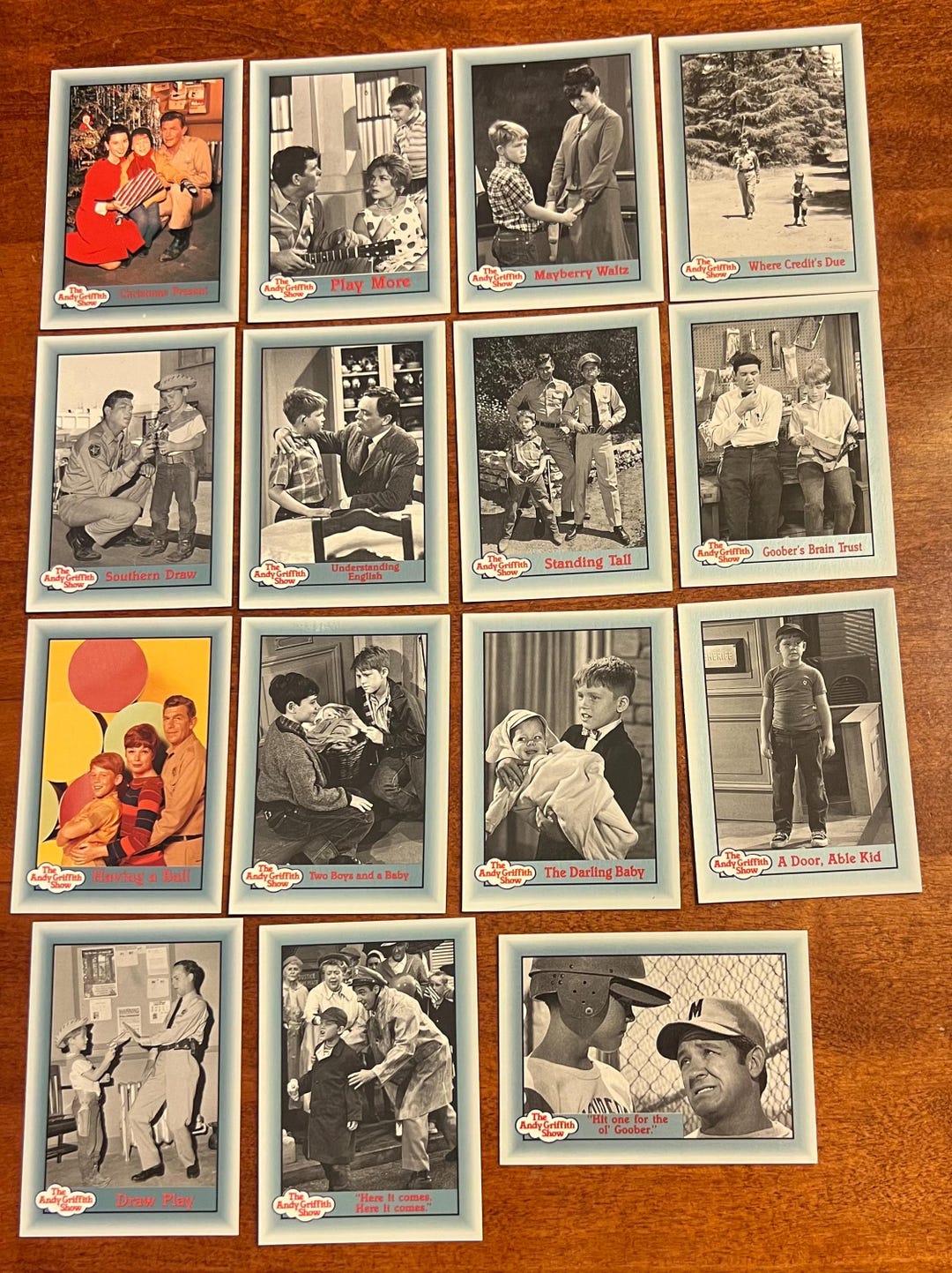 1990 Pacific Andy Griffith Show Trading Cards Opie Taylor Ron Howard ...